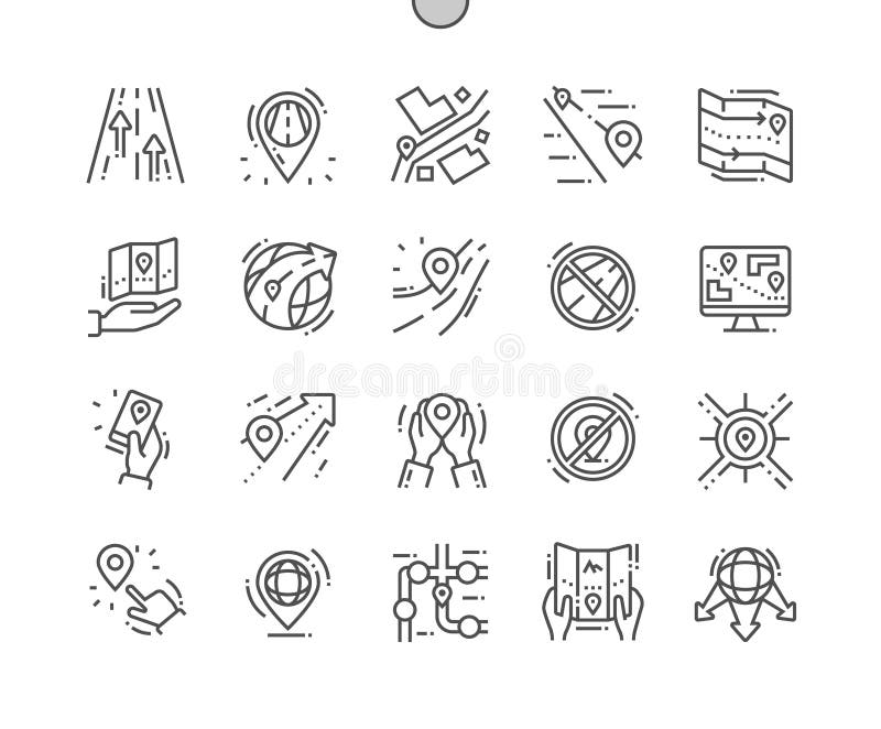 Route Pictogram Stock Illustrations – 20,879 Route Pictogram Stock ...