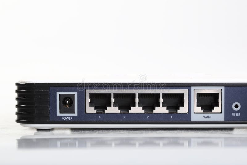 Router stock image. Image of fiber, connectors, internet - 24289163
