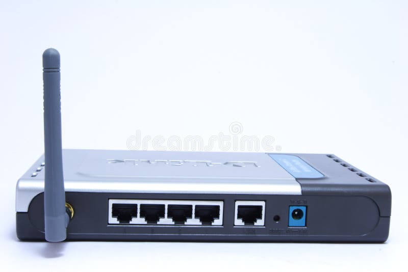 Wi-fi network router stock photo. Image of broadcast, computers - 4028518