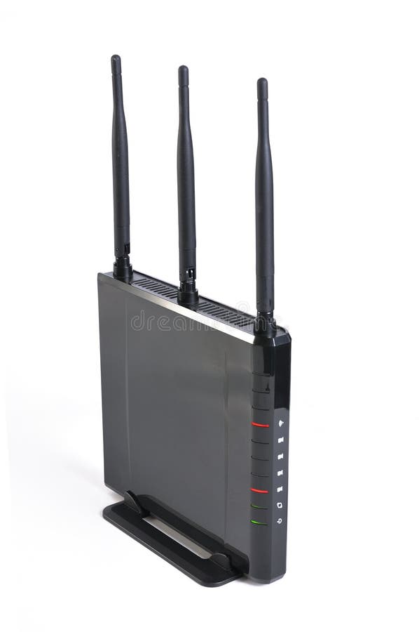 Router de WiFi foto de stock. Imagem de isolado, acesso - 7237316