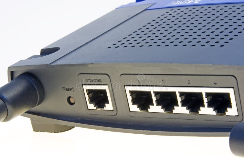 Router Della Rete Del Wi-Fi Fotografia Stock - Immagine di ...