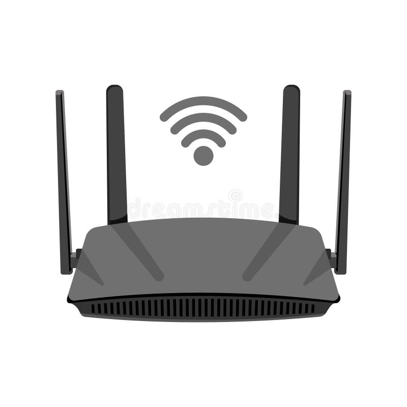 Router stock vector. Illustration of diagram, communication - 346422620 Router stock vector. Illustration of diagram, communication - 346422620