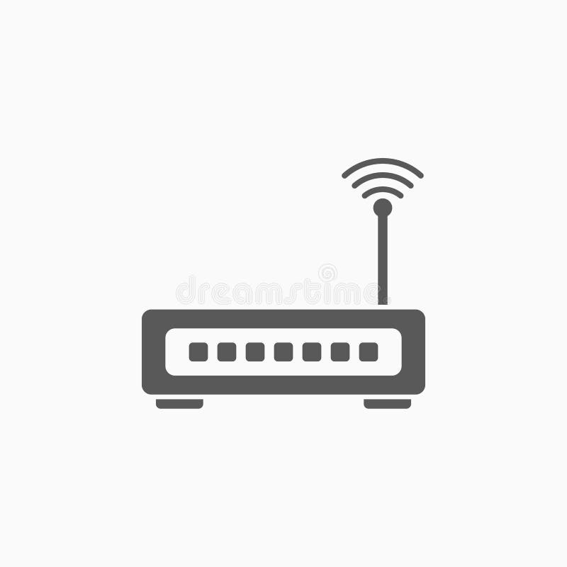 Router Icon, Network, Router, Wireless, Wifi Stock Vector ...