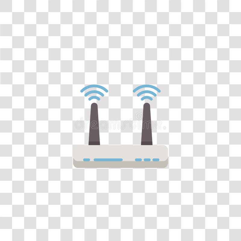 Router Icon Sign and Symbol. Router Color Icon for Website Design and ...