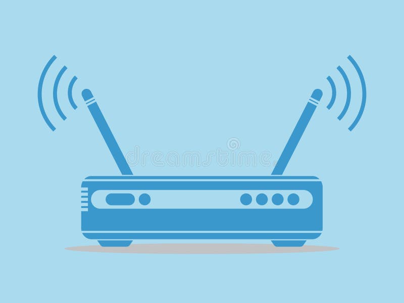 Router Icon, Vector Illustration Stock Vector - Illustration of router ...