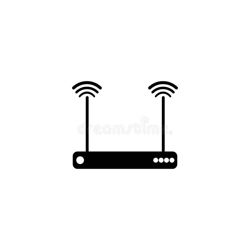 Router Logo and Vector Template Stock Vector - Illustration of logo ...