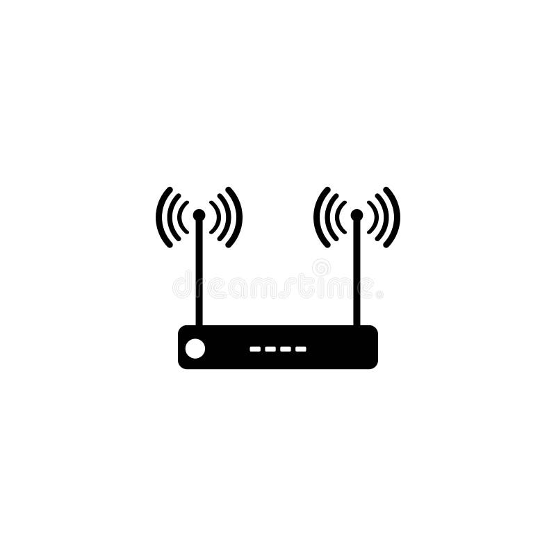 Router Logo and Vector Template Stock Vector - Illustration of ...