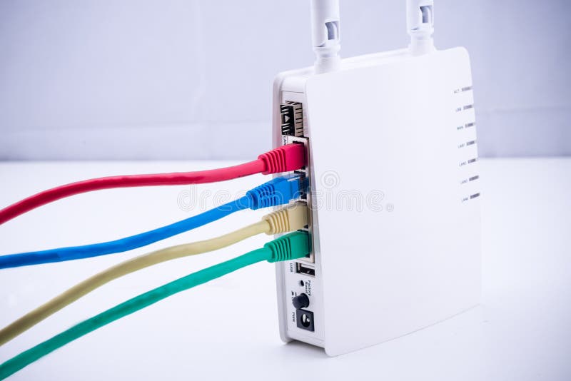 Router stock image. Image of megabit, computer, network - 43960715