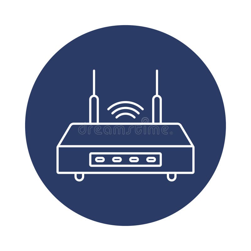 Router, Net, Wifi, Internet, Wifi Router Icon Stock Vector ...