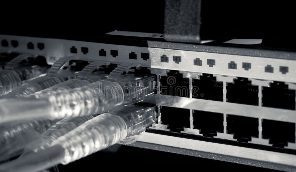 Router Network Connections stock image. Image of machines - 21039981