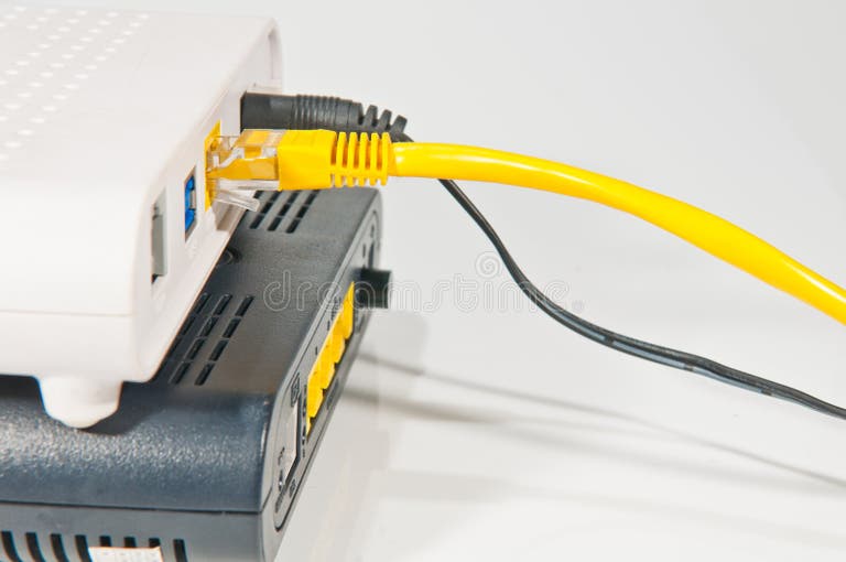 Router network hub stock image. Image of fiber, router - 31624021