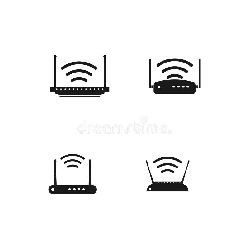 Router-Symbol vektor abbildung. Illustration von beweglich - 216216531