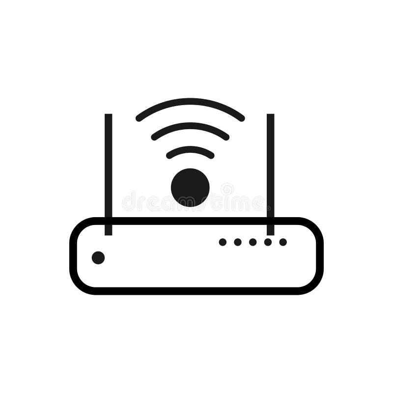 Router-Symbol vektor abbildung. Illustration von zugriff - 216216522