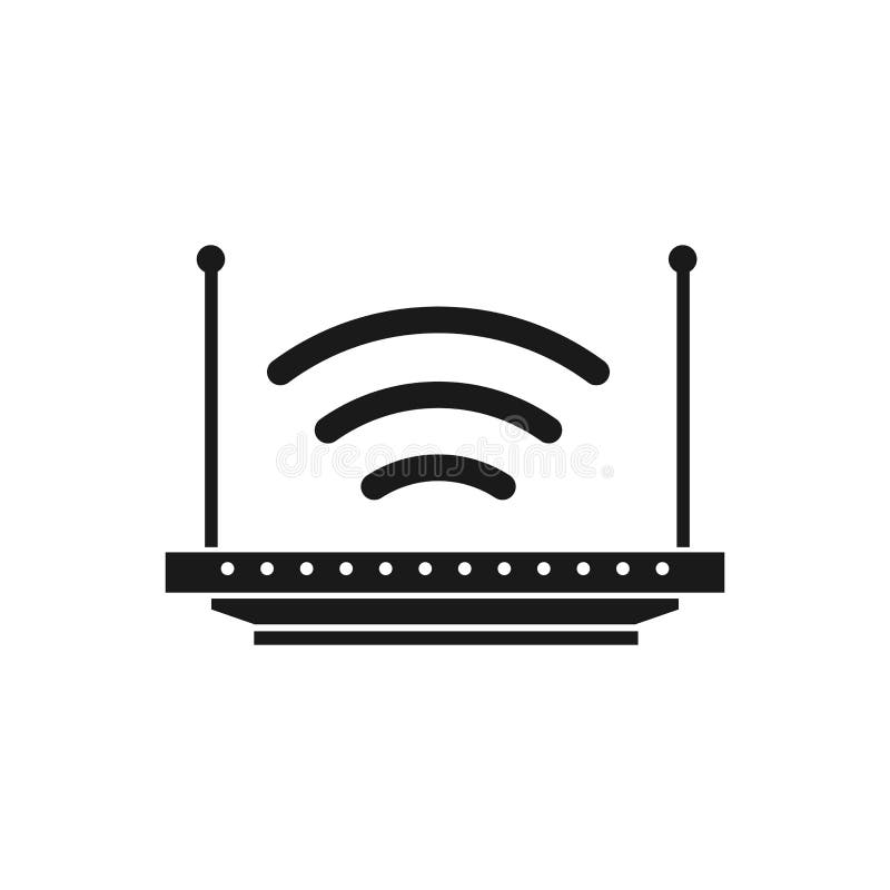 Router-Symbol vektor abbildung. Illustration von kanal - 216216526