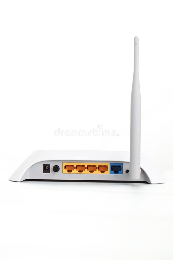 Router stock image. Image of point, antenna, port, router - 5039073