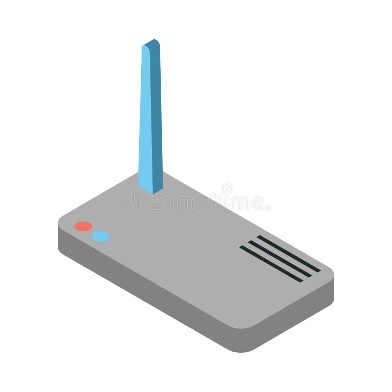 WiFi Device 3D Icon stock illustration. Illustration of minimal - 359291891