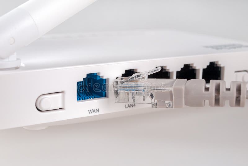 Router for Wireless Internet, Modem, Internet Cable Connection, LAN ...