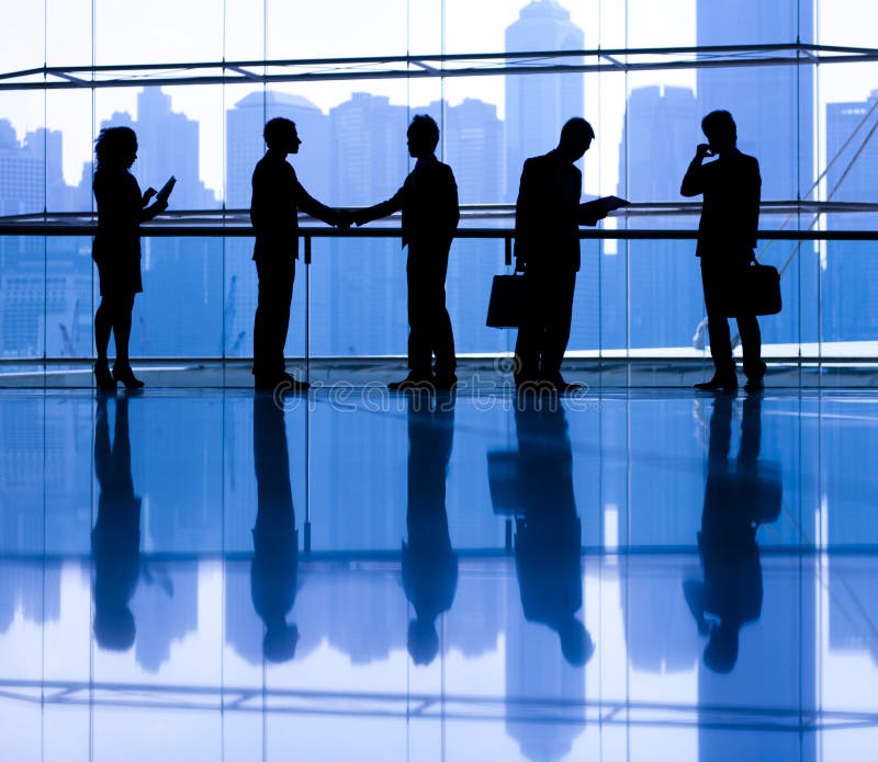 Daily Routine of the Business People Concept Stock Image - Image of ...