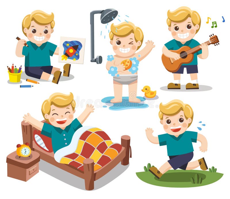 Daily Routine Clipart Pictures Free