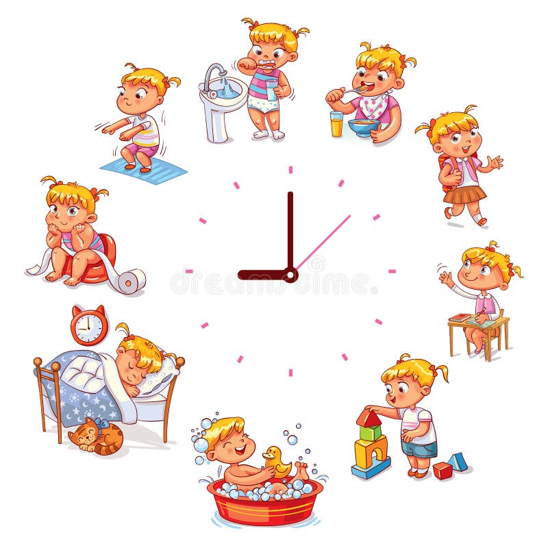 Washing Clock Stock Illustrations – 3,416 Washing Clock Stock ...