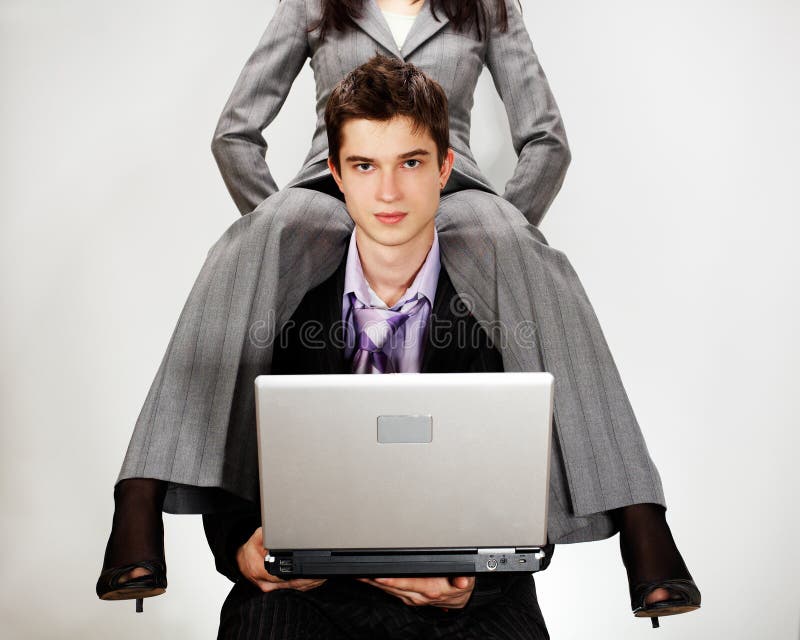 Routine Work Burden. with Ease. Stock Image - Image of suit, trousers ...