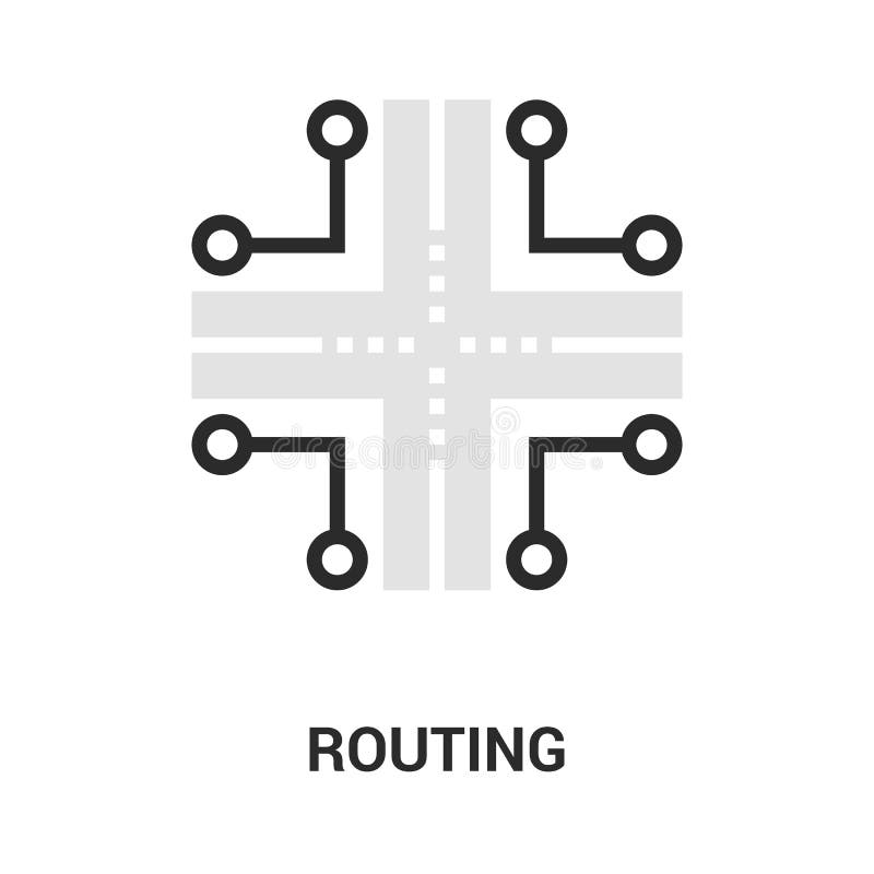 RIP Routing Information Protocol. Technology Networks Cocept. Stock ...