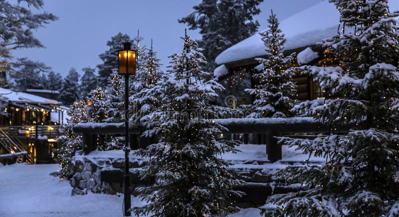 Rovaniemi stock image. Image of city, hills, forest - 264784575