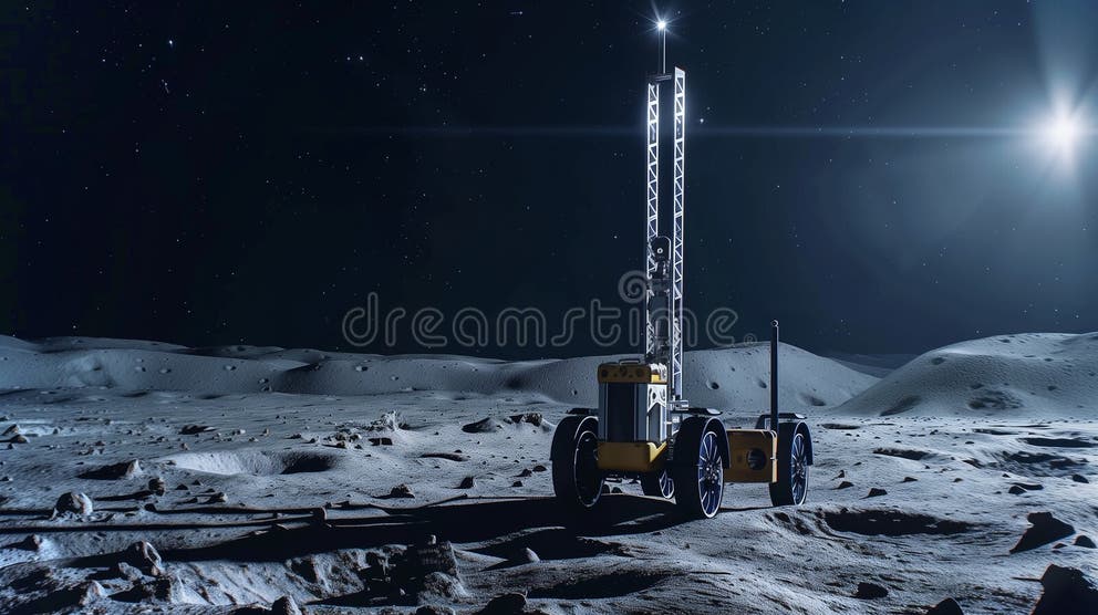 A Rover Conducts Regolith Extraction on an Asteroid S Surface Under a ...