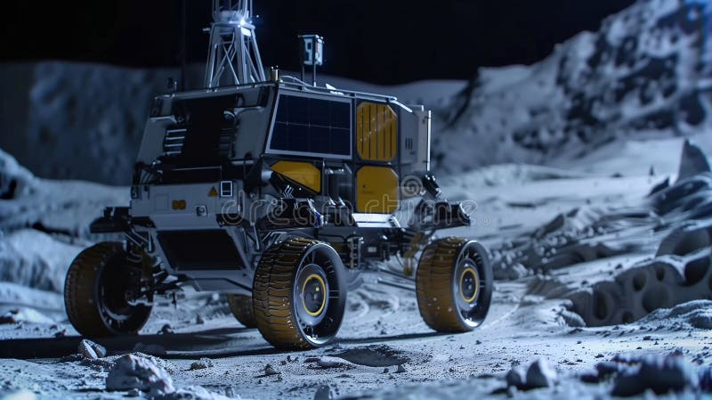 Rover Excavates Asteroid Regolith for Resource Extraction and Refining ...