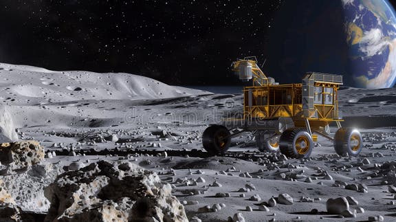 Rover Processes Regolith on the Asteroid Surface for Resource ...