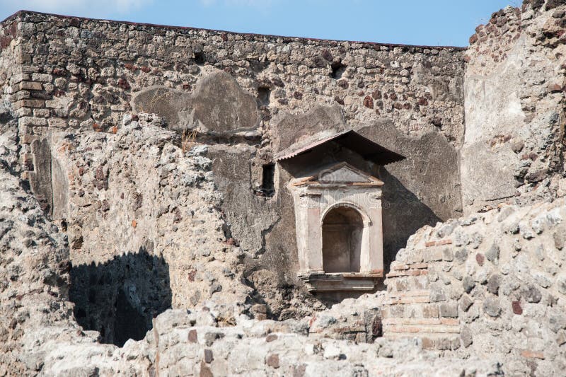 Rovine 1 di Pompei fotografia stock. Immagine di luogo - 34475206