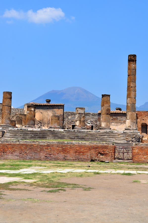 Rovine di Pompei, Italia immagine stock. Immagine di pompei - 35102813