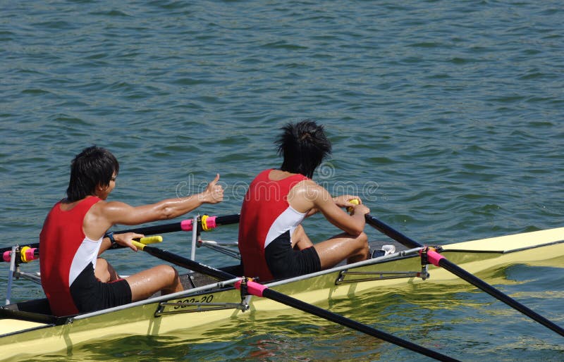 Close Up Women S Rowing Team Stock Image - Image of activity, female ...