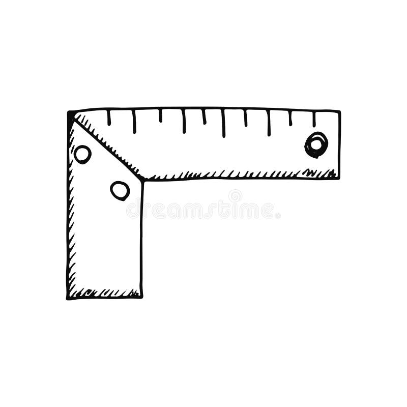 Angle Ruler Icon Vector Isolated on White Background, Angle Rule Stock ...