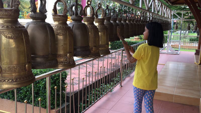 Row of bells stock image. Image of temple, thai, bells - 127052837