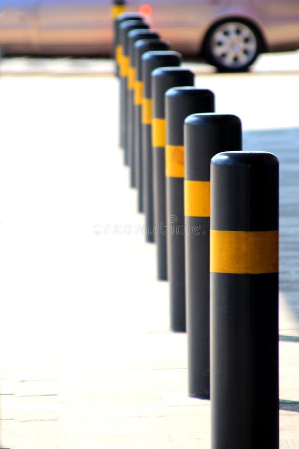 Row Of Posts Picture. Image: 1192279