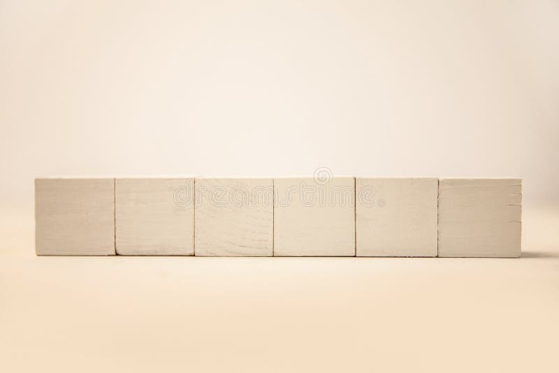 Row of blocks on table stock photo. Image of order, surface - 62325278