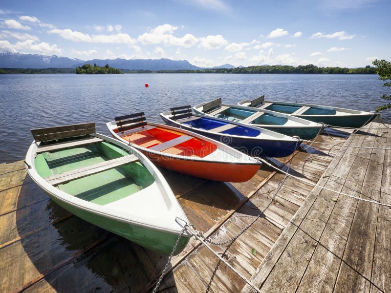 Row boats stock photo. Image of color, clean, green, scene - 32172878