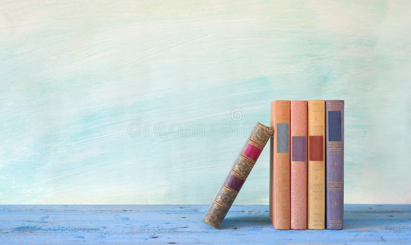 Row of books stock photo. Image of close, read, group - 40407444