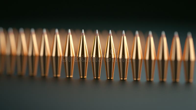 A Row of Bullet Points on a Black Background. Stock Photo - Image of ...