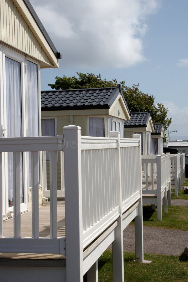 Static caravan stock image. Image of holiday, mobile, veranda - 223799