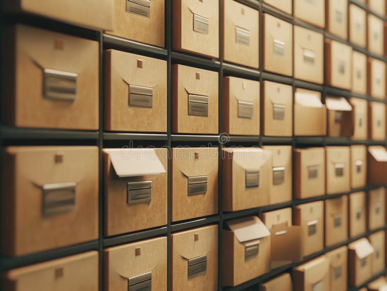 A Row of Cardboard Boxes with the Top of the Boxes Open Stock Image ...