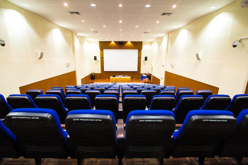 Row of Chairs in Meetings Room Stock Photo - Image of chairs, design ...