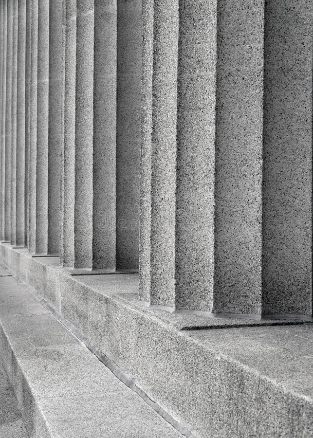 Classic columns and steps stock image. Image of greek - 4363119