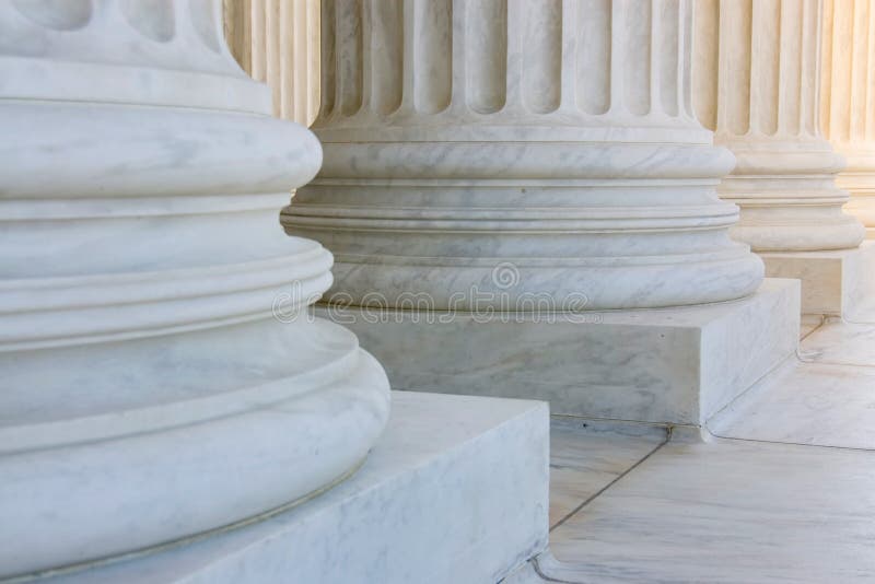 Supreme Court columns stock photo. Image of states, legal - 19421288