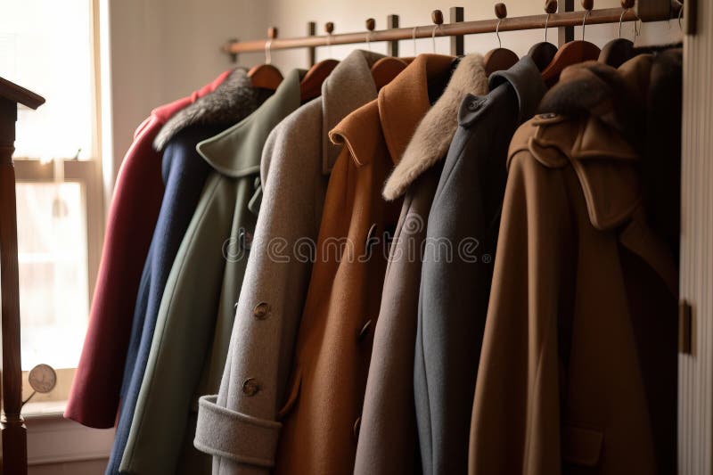 Background with Coat Hangers Pattern Stock Vector - Illustration of ...