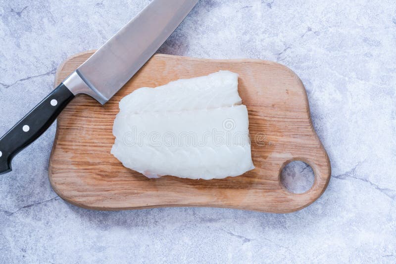 Row cod fillet stock image. Image of fillet, herbs, light - 117162887