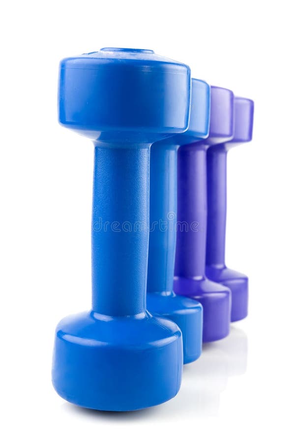 Dumbbells stock image. Image of colors, bright, equipment - 5952467