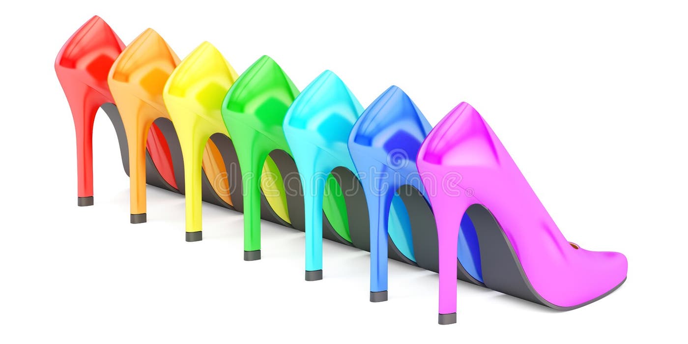 High Heel Shoe Back View Stock Illustrations – 64 High Heel Shoe Back ...