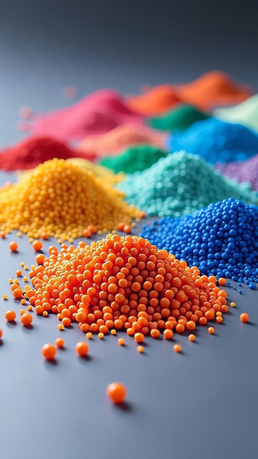 A Row of Colorful Tape Rolls with Different Patterns Stock Illustration ...